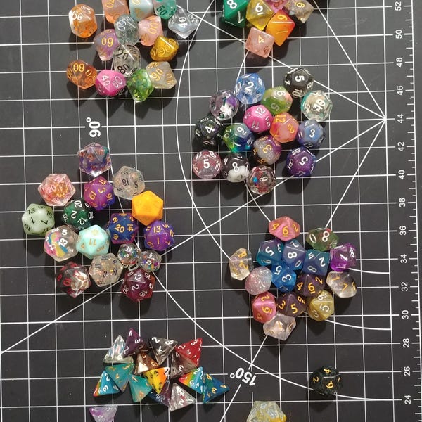 These Dice Are Cursed | 7 Dice RPG Set of "guaranteed" Cursed Dice ...