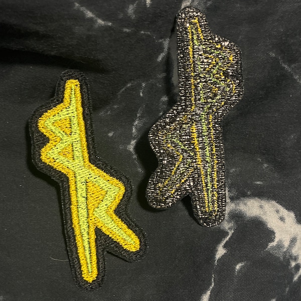 Cyberpunk 2077 Edgerunner Logo Sew on Embroidered Patch - Etsy
