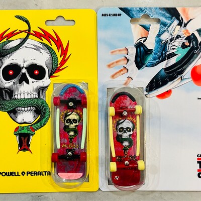 Fingerbomb Sk8boards Complete Custom Retro Style Fingerboard - Etsy