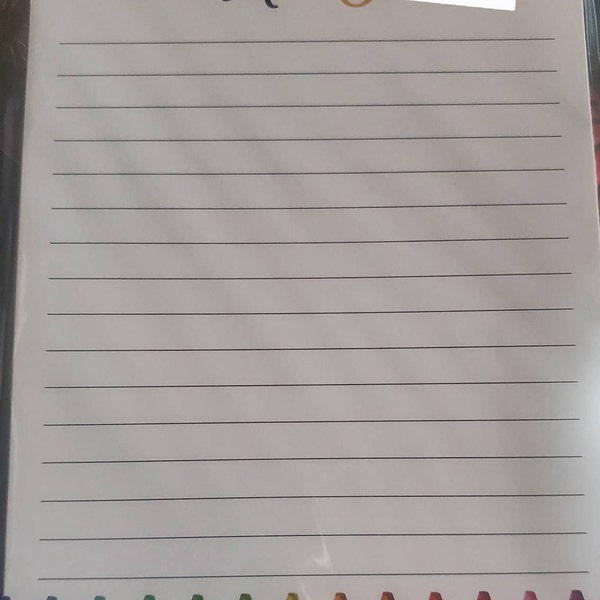 Teacher Personalized Notepad, Custom Teacher Notepad, Teacher ...