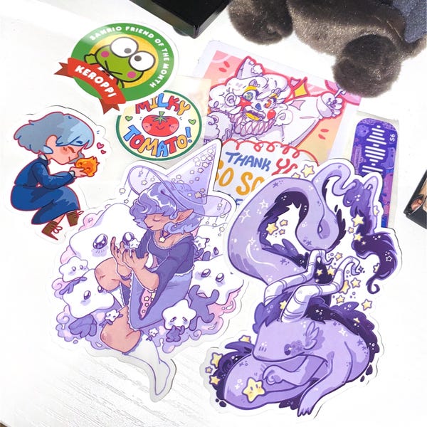 Dragon Stickers! - Etsy