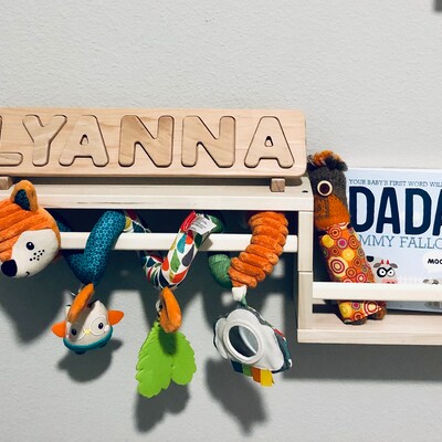 Adjustable Wall Mounted Wooden Mobile Crib Arm White Baby - Etsy