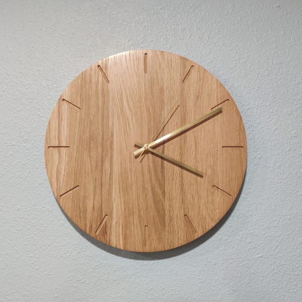 Clock Solid Wood Counter Clock With Refined Tree of Life Patterns - Etsy