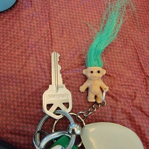Troll Keyrings/keychains Emo Cute Goth Hip Kitty Cat Retro 80s 90s Fun ...