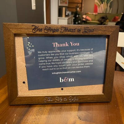 Custom Picture Frame Custom Engraved Frame Customized Picture Custom ...