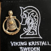 Large Kai's BEARD/HAIR Gossamer BEAD Silver (made by Viking Kristall ...