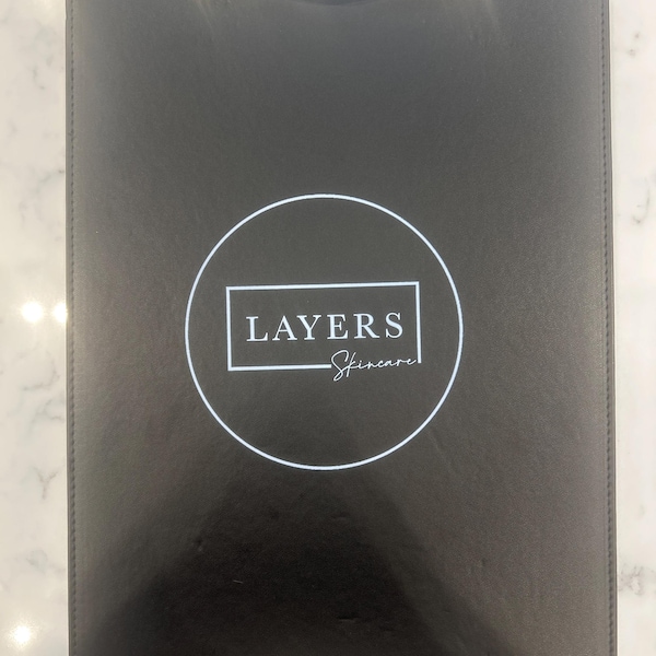 Personalized Leather File Folder, Custom Leather Document Case, Engrave ...