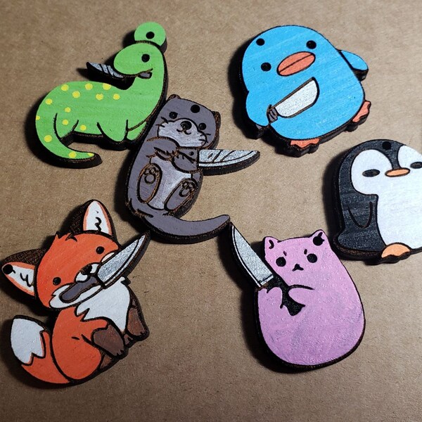 Cryptids/mythology Chibi SVG + PNG Bundle - Etsy