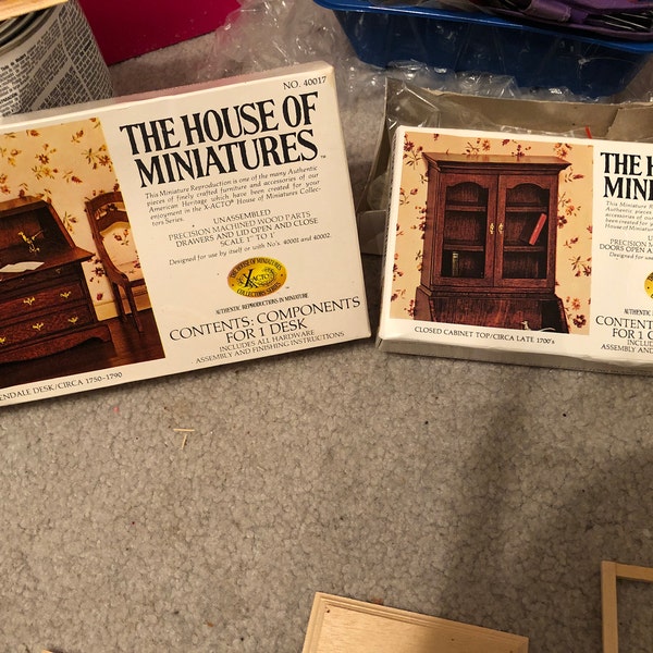 The House of Miniatures Catalog for Spring/summer 1983 Craftmark - Full ...