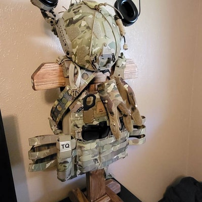 Police/military Gear Rack, Known as a Flak Rack Veteran Owned ...