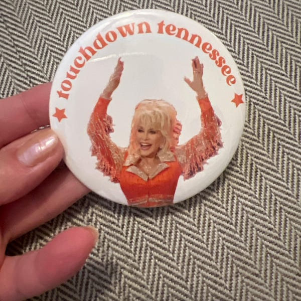 Touchdown Dolly Button - Etsy