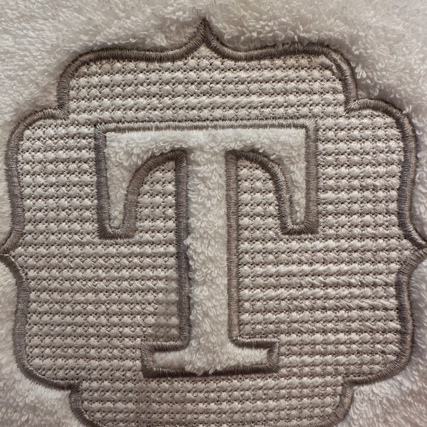 Embossed Machine Embroidery Monogram Alphabet - 3" Size - BX Files ...