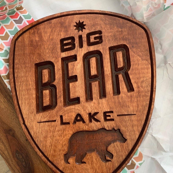 US Forest Service Wood Carved Sign - Etsy