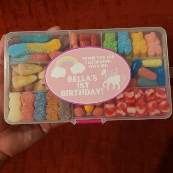 Mini Candy Gram- Birthday Gift, Party Favor, Graduation Gift, Thank You ...