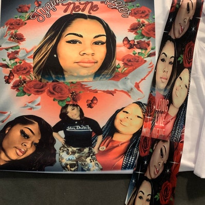 In God's Hands-red Roses Memorial Template Commercial Use Instant ...