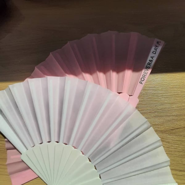 Personalised Pink Hand Fan, Hen Party Fan, Bridal Party Favours for Hen ...