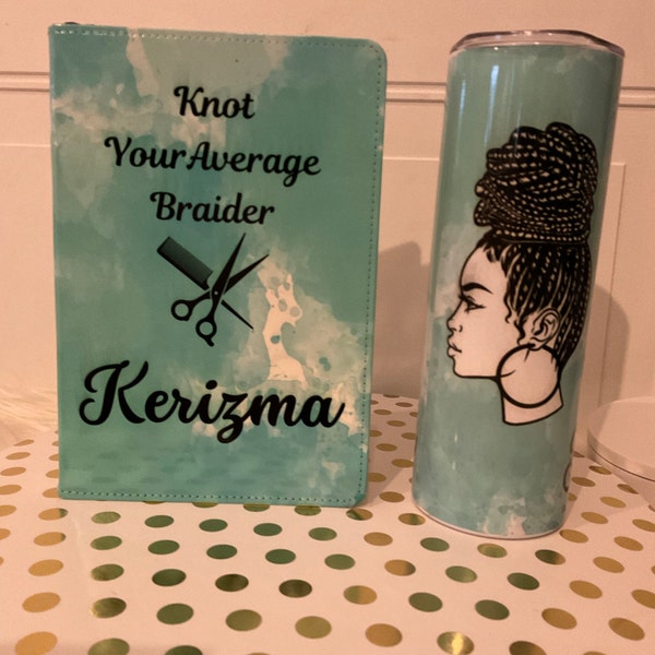 Black Woman Female Face Braids Bun Hair Hoop Earrings Beauty Salon Logo ...