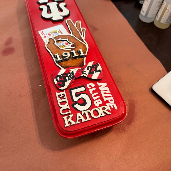 V5 - Double Stacked Block Wooden Greek Alphabet Letter Word for ...