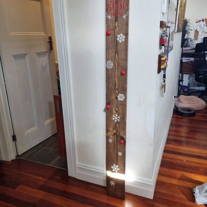 Vertical Stocking Holder 6ft Stockings Were Hung Stocking - Etsy