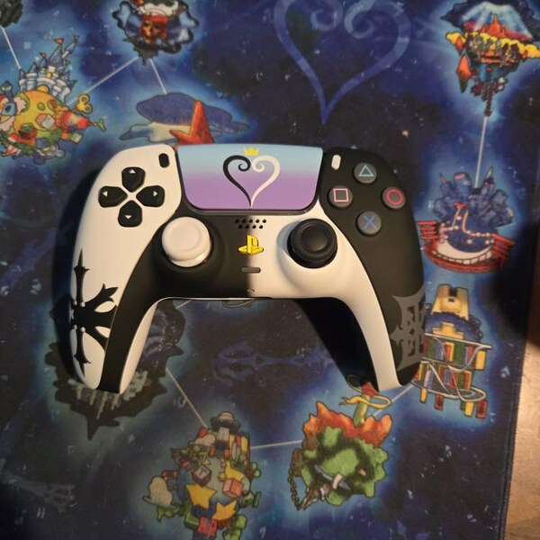 Custom SNES Super Nintendo Playstation 5 PS5 Dualsense Controller - Etsy