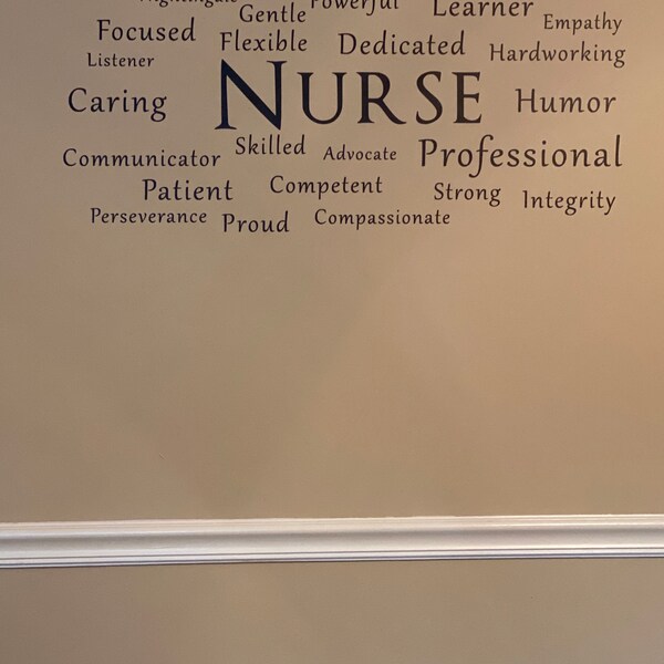 Nurse Decal - Nurse Family Decal Gift - Nurse Appreciation - Nurse ...