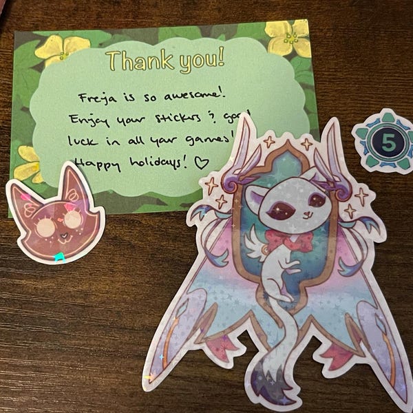 Dokiwatch Stickers! | Juno, Widow, Freja, Kiriko, Brigitte and D.va ...