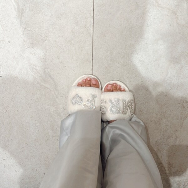 Bridesmaid Fuzzy Eye Mask Maid of Honor Gift Sleep Mask Matching Sleep ...