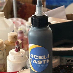 4 Oz Bottle of celltastic Cell Activator for Blooms Pouring and Swipes ...