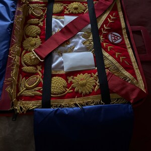 Masonic Holy Royal Arch White Cotton Duck Cloth Member Apron - Etsy