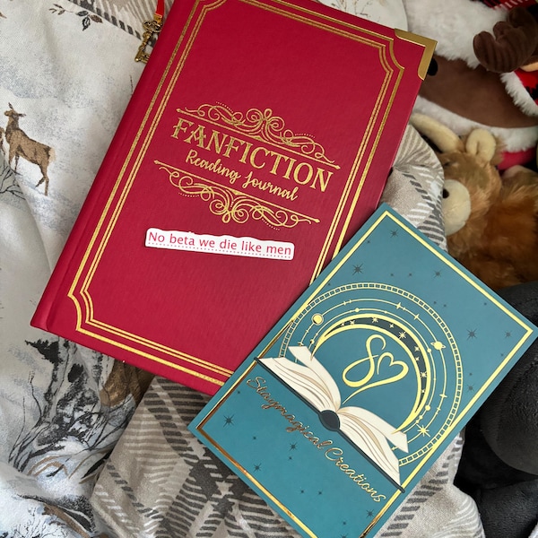 Custom Handmade Fanfiction Reading Journal - Etsy