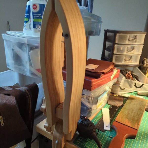 Wooden Stitching Pony for Hand Sewing Leather, Middle Size Stitching ...