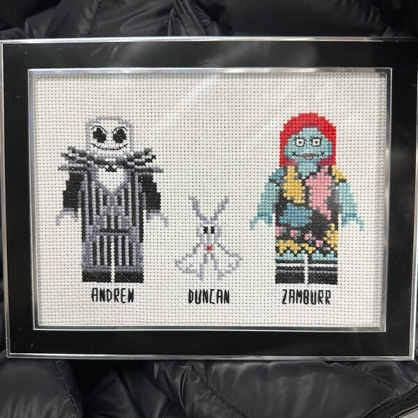 Cartoon Family Characters Cross Stitch Pattern, PDF INSTANT DOWNLOAD - Etsy