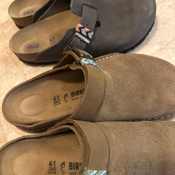 Birkenstock Boston Clog Friendship Loop - Etsy