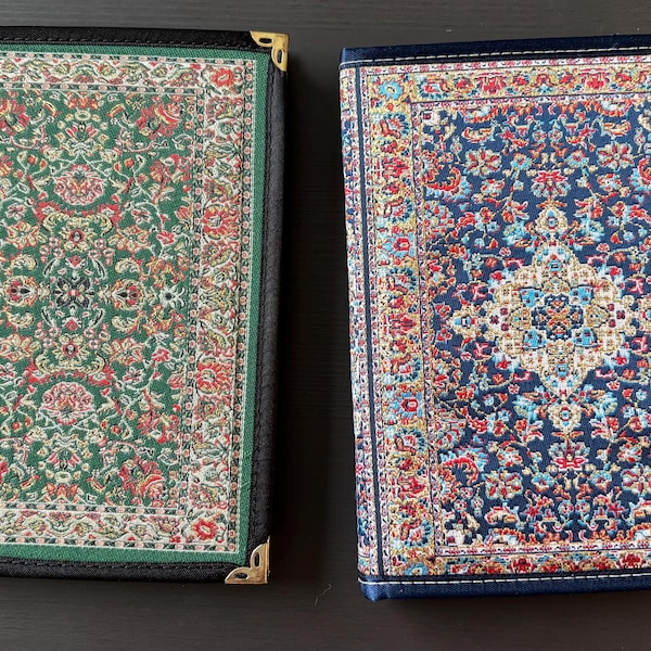 Handmade Fabric Journal|kilim Pattern Woven Notebook|handy Gift Writers ...