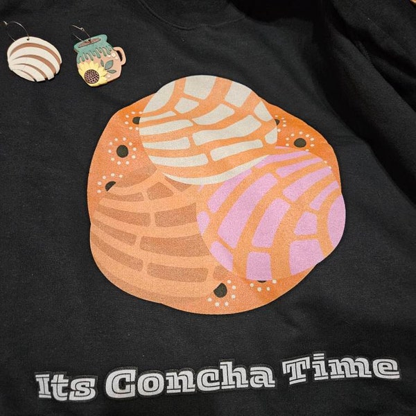 Conchas Mexico Spanish Shirt Its Concha Time Sweatshirt Vuedelavie ...