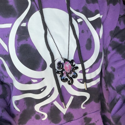 The Little Secret White Kraken Collectible Wearable Boro Glass - Etsy