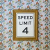 Editable Speed Limit Sign, Race Car Birthday Party Sign, Racing Party ...