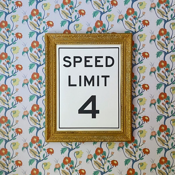 Editable Speed Limit Sign, Race Car Birthday Party Sign, Racing Party ...