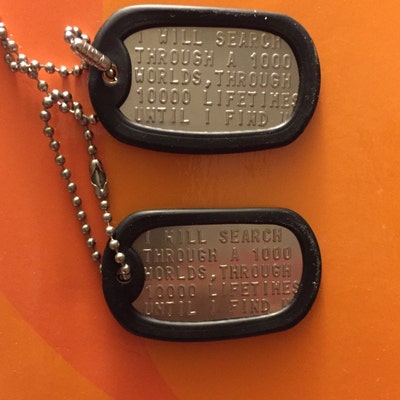 Custom Military Style Dog Tags - Etsy