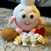 NO SEW Mini Pierogi Crochet Pattern, Dumpling, Pierog, Pirog, Dough ...