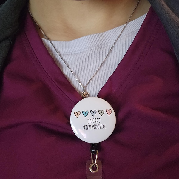 Float Nurse Skeleton Rainbow Name Badge Holder Gift Graduation Student ...