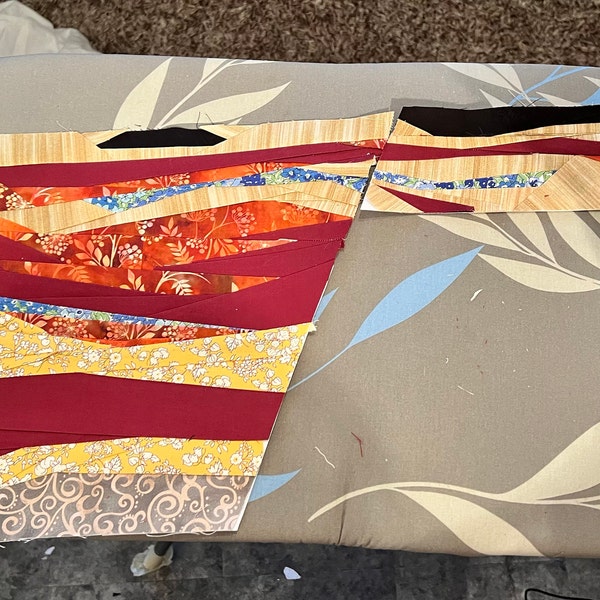 The Great Wave off Kanagawa, Foundation Paper Pieced Quilt Pattern ...