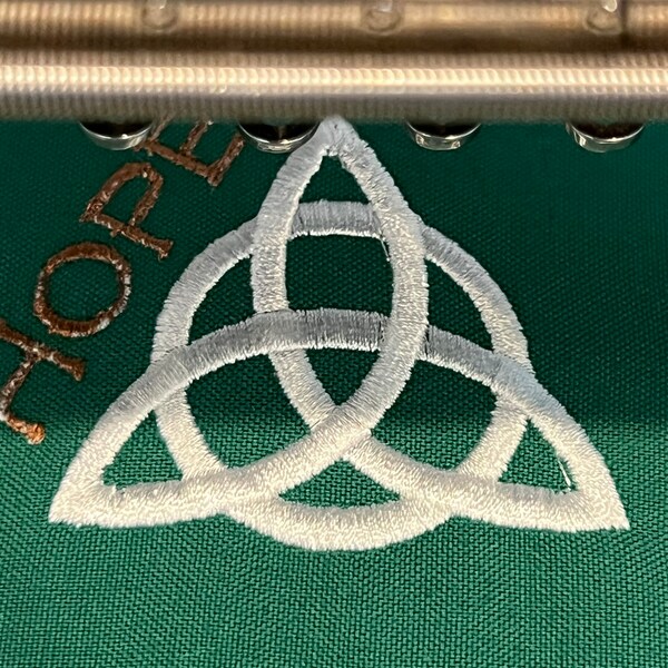 Triquetra Embroidery Design. Trinity Knot Embroidery. Celtic Knot ...