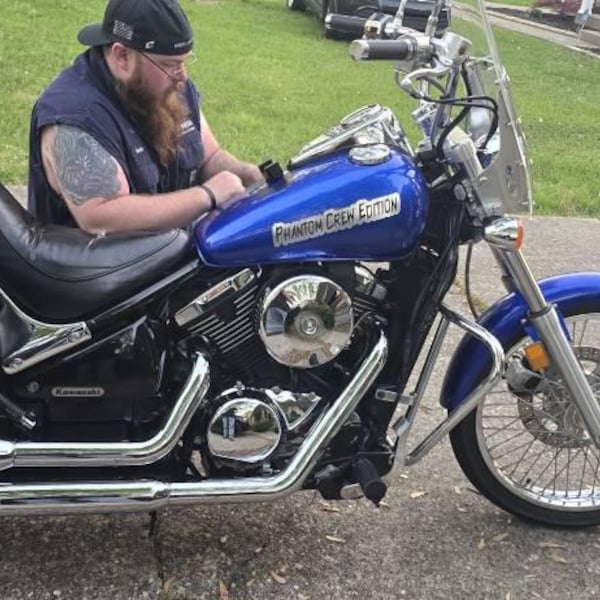 Custom Engraved Car Name Emblem Badge - Black With Gray- Customized ...