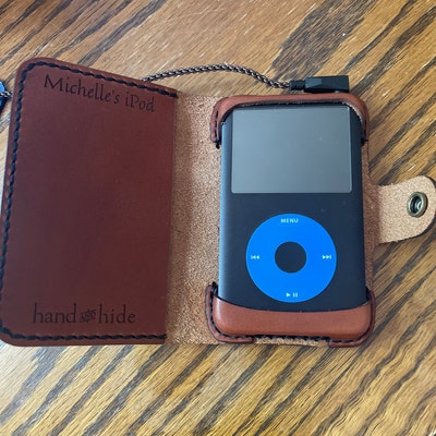 Ipod Classic Leather Wallet Case 4th Through 7th Gen 20gb Through 160gb ...