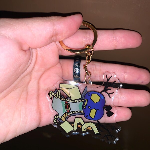 Dusekkar Matt Dusek Roblox Admin Forsaken Double-sided Acrylic Keychain ...