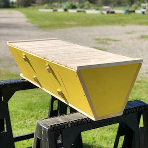 Bee Hive, Top Bar With 30 Top Bars Backyard Bee Keeping Hive - Etsy
