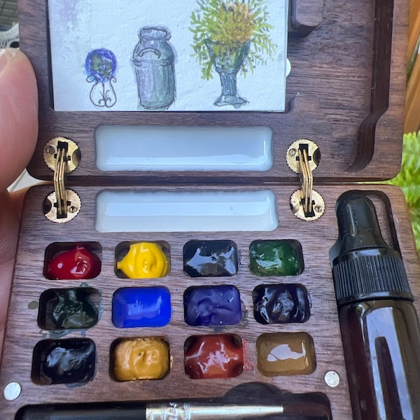 9 Color Mini Palette - Etsy