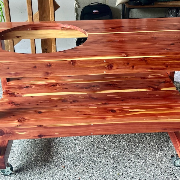 Jjgeorge Kamado Joe Jr. Deluxe Table - Etsy