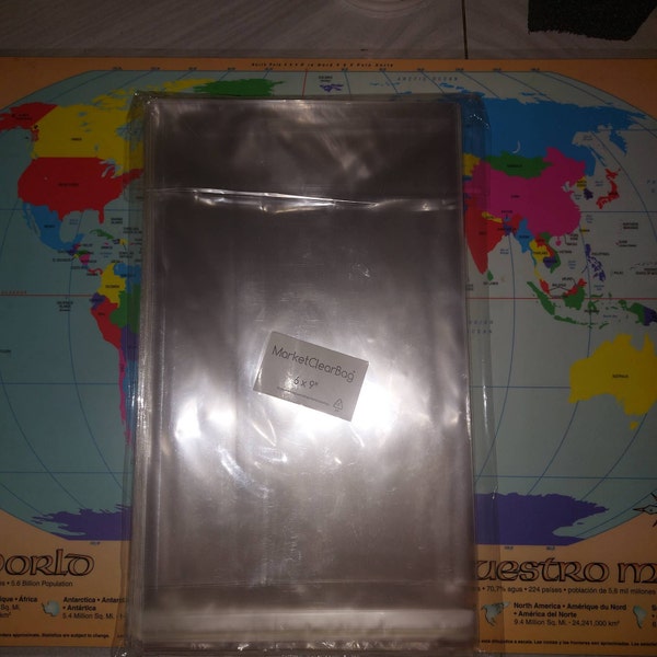 100 Clear Poly Cello Bag 3x8 Inch Self Sealable OPP Product Bag Acid ...